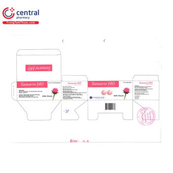 [CHÍNH HÃNG] Thuốc Samarin 140 điều trị bệnh về gan hiệu quả