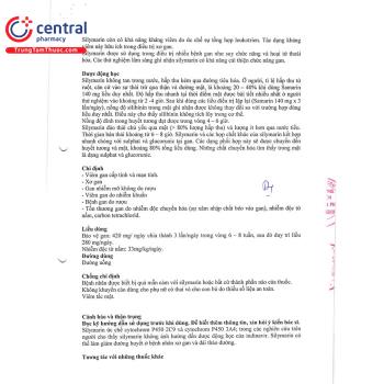 [CHÍNH HÃNG] Thuốc Samarin 140 điều trị bệnh về gan hiệu quả