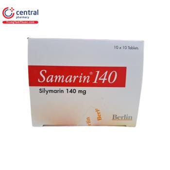 [CHÍNH HÃNG] Thuốc Samarin 140 điều trị bệnh về gan hiệu quả