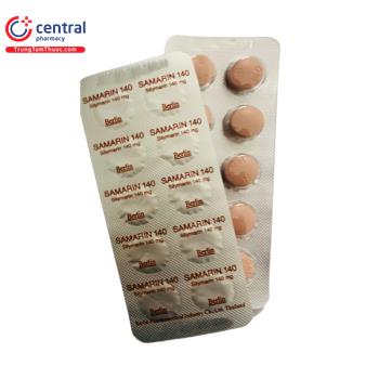 [CHÍNH HÃNG] Thuốc Samarin 140 điều trị bệnh về gan hiệu quả