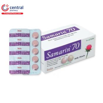 [CHÍNH HÃNG] Thuốc Samarin 70 điều trị hiệu quả các bệnh về gan