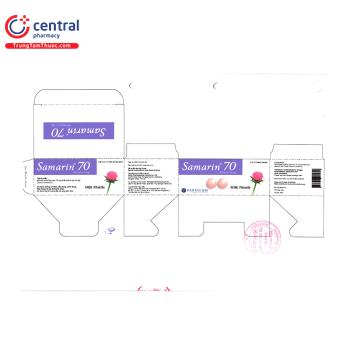 [CHÍNH HÃNG] Thuốc Samarin 70 điều trị hiệu quả các bệnh về gan