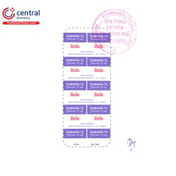 [CHÍNH HÃNG] Thuốc Samarin 70 điều trị hiệu quả các bệnh về gan