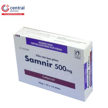 [CHÍNH HÃNG] Thuốc Samnir 500 - không còn là nỗi lo nhiễm khuẩn