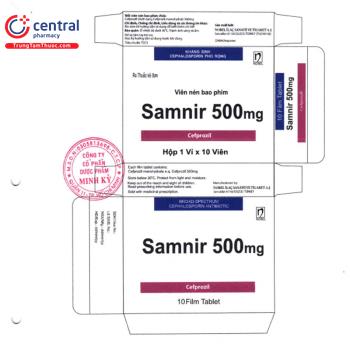 [CHÍNH HÃNG] Thuốc Samnir 500 - không còn là nỗi lo nhiễm khuẩn