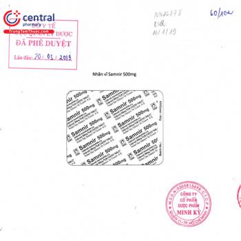 [CHÍNH HÃNG] Thuốc Samnir 500 - không còn là nỗi lo nhiễm khuẩn