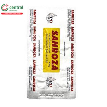 Thuốc Sanroza 40mg điều trị suy giảm tuần hoàn, suy giảm trí nhớ