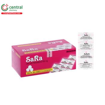 Thuốc hạ sốt Sara 500mg - Tác dụng, liều dùng, lưu ý khi sử dụng