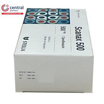 Thuốc Scanax 500 (Ciprofloxacin 500mg) điều trị bệnh nhiễm khuẩn nặng