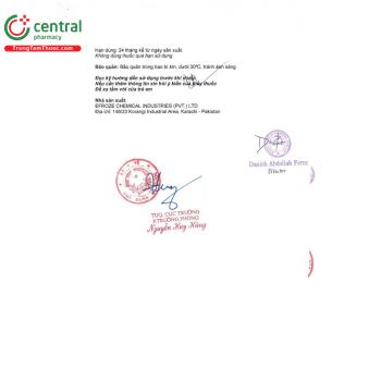 Thuốc Sectum 80mg - Điều trị tăng huyết áp, suy tim độ II-IV