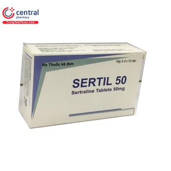 [CHÍNH HÃNG] Thuốc Sertil 50 - Thuốc cho người bệnh trầm cảm