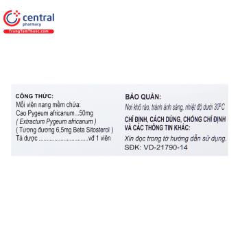 Thuốc Shine TADENO hỗ trợ điều trị rối loạn tiền liệt tuyến.