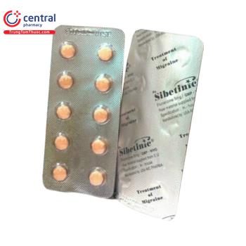 [CHÍNH HÃNG] Thuốc Sibetinic 5mg trị chóng mặt và phòng đau nửa đầu