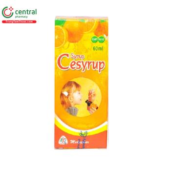 Thuốc Sirô Cesyrup - Phòng và điều trị bệnh do thiếu vitamin C ở trẻ