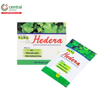 Siro Cao khô lá thường xuân Hedera Tipharco điều trị viêm đường hô hấp