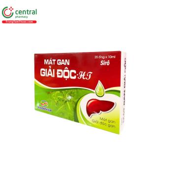 Thuốc Siro Mát Gan Giải Độc - HT điều trị các bệnh về gan và bảo vệ gan