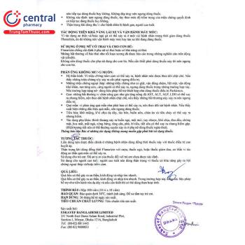 [CHÍNH HÃNG] Thuốc Sisrofen Tablet 5mg: Giải pháp cho bệnh tiền đình
