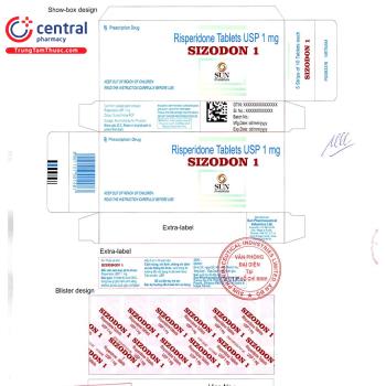 [CHÍNH HÃNG] Thuốc Sizodon 1 điều trị tâm thần phân liệt hiệu quả