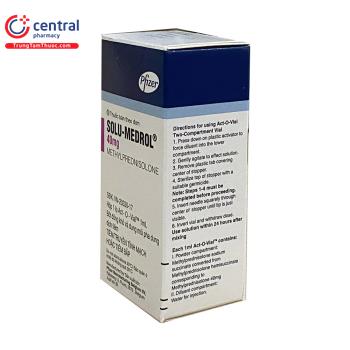 Thuốc Solu-Medrol 40mg: tác dụng, cách dùng và lưu ý sử dụng