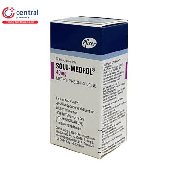 Thuốc Solu-Medrol 40mg: tác dụng, cách dùng và lưu ý sử dụng