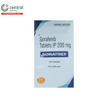 Thuốc Soratrex 200mg điều trị ung thư gan, ung thư tuyến giáp di căn