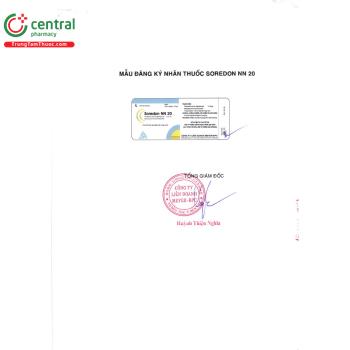 Thuốc Soredon NN 20 điều trị viêm khớp dạng thấp, bệnh dị ứng