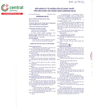 Thuốc Soredon NN 20 điều trị viêm khớp dạng thấp, bệnh dị ứng