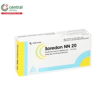 Thuốc Soredon NN 20 điều trị viêm khớp dạng thấp, bệnh dị ứng