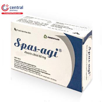 [CHÍNH HÃNG] Thuốc Spas-Agi giảm co thắt cơ trơn, giảm đau