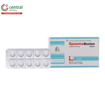 Thuốc SpasmaBoston 40mg giúp chống co thắt cơ trơn đường tiêu hóa