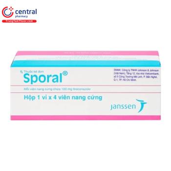 Thuốc Sporal 100mg - Thuốc điều trị các trường hợp nhiễm nấm hiệu quả