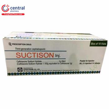 [CHÍNH HÃNG] Thuốc Suctison điều trị trường nhiễm khuẩn nặng