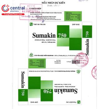 [CHÍNH HÃNG] Thuốc Sumakin 750 điều trị các bệnh nhiễm khuẩn