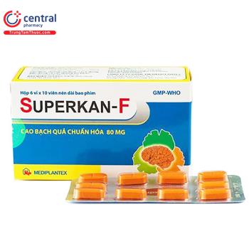 [CHÍNH HÃNG] Thuốc Superkan F - Tăng cường trí nhớ, cải thiện lão suy