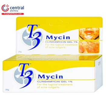 [CHÍNH HÃNG] Thuốc trị mụn T3 Mycin điều trị hiệu quả mụn trứng cá