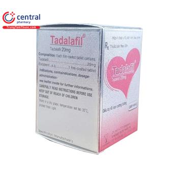 [CHÍNH HÃNG] Thuốc Tadalafil 20mg Armephaco trị rối loạn cương dương