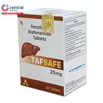 [CHÍNH HÃNG] Thuốc Tafsafe 25mg - điều trị viêm gan B mạn tính