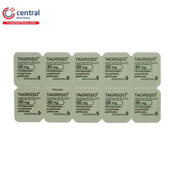 Thuốc Tagrisso 80mg Osimertinib điều trị ung thư phổi không tế bào nhỏ