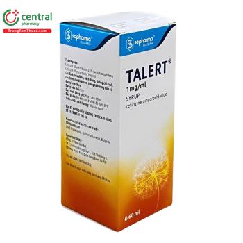 Thuốc Talert 1mg/ml Sopharma điều trị viêm mũi dị ứng theo mùa