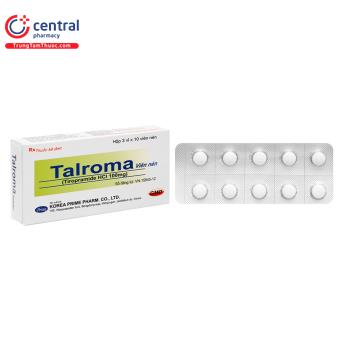 Thuốc Talroma điều trị co thắt dạ dày và hội chứng ruột kích thích