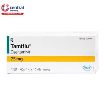 Thuốc Tamiflu 75mg điều trị cúm A và B giá bao nhiêu? Mua ở đâu?