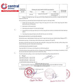 Thuốc Tamiflu 75mg điều trị cúm A, B cấp tính, không biến chứng