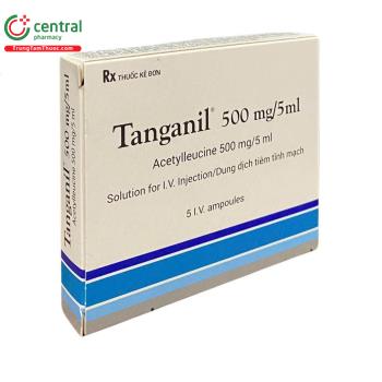 Thuốc Tanganil 500mg/5ml của Pháp là thuốc gì? Giá bao nhiêu?