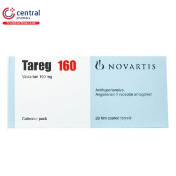 [CHÍNH HÃNG] Thuốc Tareg 160mg chỉ định điều trị cao huyết áp