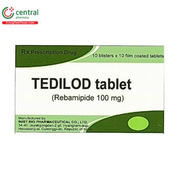 Thuốc Tedilod tablet 100mg - Giải pháp điều trị viêm và loét dạ dày