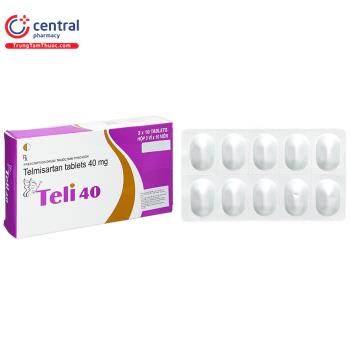 [CHÍNH HÃNG] Thuốc Teli 40 - Thuốc cho người tăng huyết áp