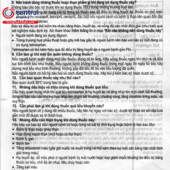 [CHÍNH HÃNG] Thuốc Teli 40 - Thuốc cho người tăng huyết áp