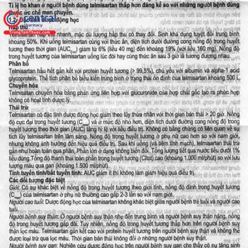 [CHÍNH HÃNG] Thuốc Teli 40 - Thuốc cho người tăng huyết áp