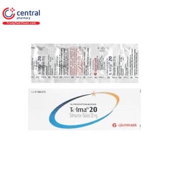 [CHÍNH HÃNG] Thuốc Telma 20 điều trị các bệnh tim mạch