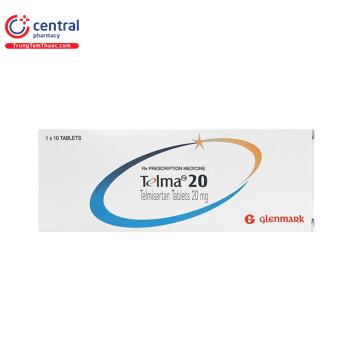 [CHÍNH HÃNG] Thuốc Telma 20 điều trị các bệnh tim mạch